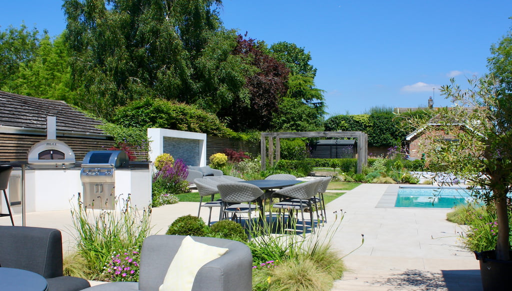Contemporary Design in a Luxury Garden - LLEVELO Award winning garden ...
