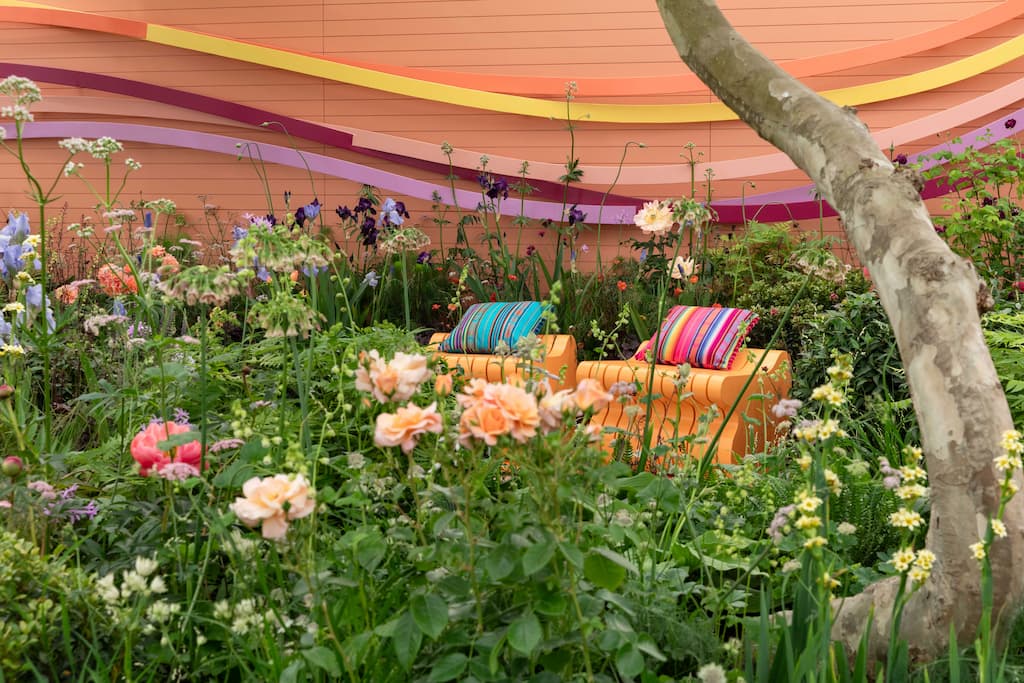The Panathlon Joy Garden at The Chelsea Flower Show 2024